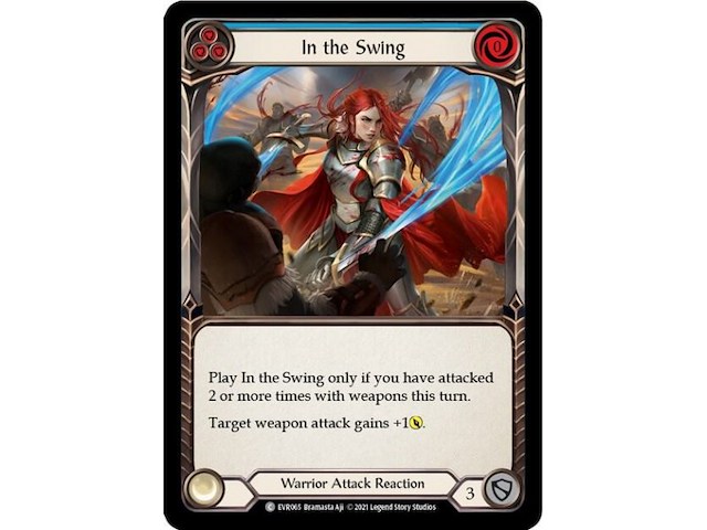 Flesh and Blood TCG - In the Swing EVR065 (Blue)