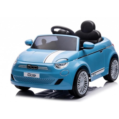 Fiat 500 auto za decu na akumulator 237 Plavi