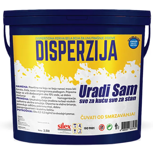 Disperzija 25kg-15l uradi sam