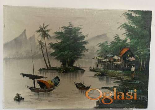 SLIKE - RIBARSKO SELO U KINI ORIGINAL
