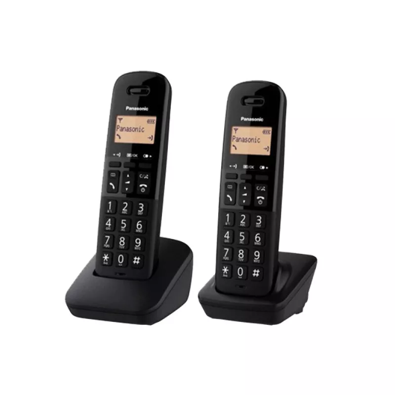 Telefoni fiksni bežični PANASONIC KX-TGB612FXB – Dve slusalice