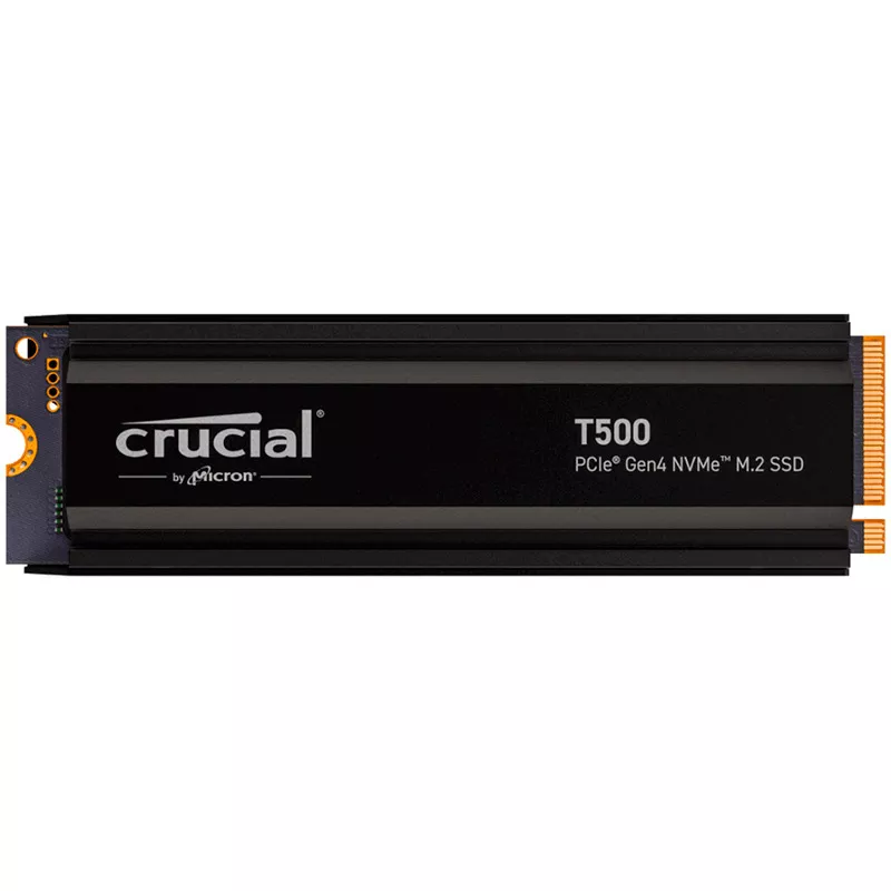 Crucial T500 1TB PCIe Gen4 NVMe M.2 SSD with