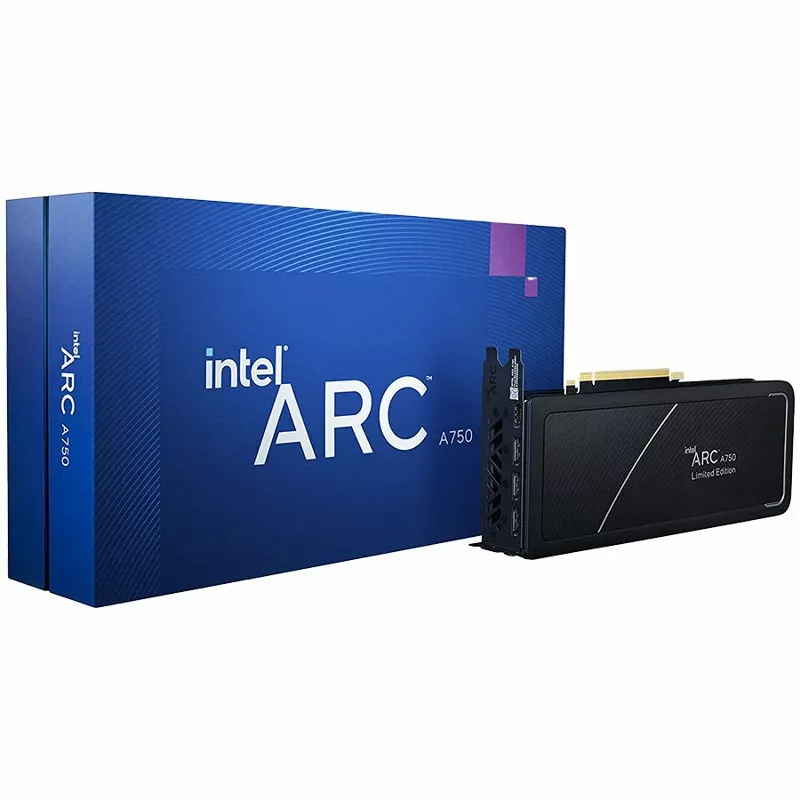 Intel Arc A750 Limited Edition Graphics (8GB), 1xHDMI, 3xDP,