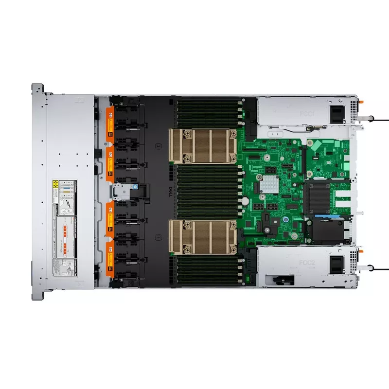 DELL PowerEdge R660 2x Xeon Silver 4509Y 8C 2x32GB H755 2x960GB SSD RI 1100W (1+1) 3yr ProSupport + šine + Broadcom 57416 DP 10GbE BASE-T