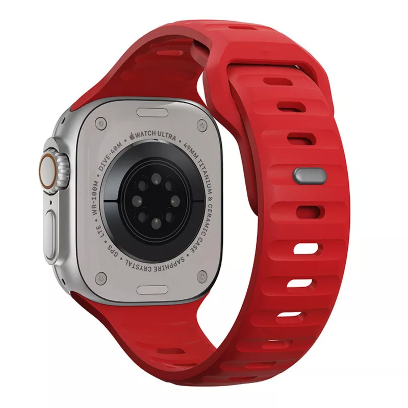 Narukvica za Apple watch 45/49mm crvena