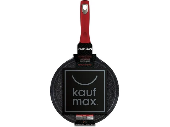 Kaufmax Tiganj za palačinke 25cm kaufmax burgundy line