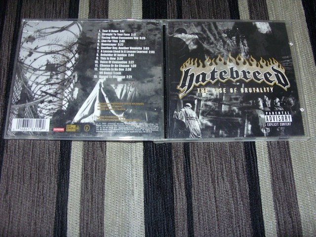 Hatebreed - The Rise Of Brutality CD Roadrunner EU 2003