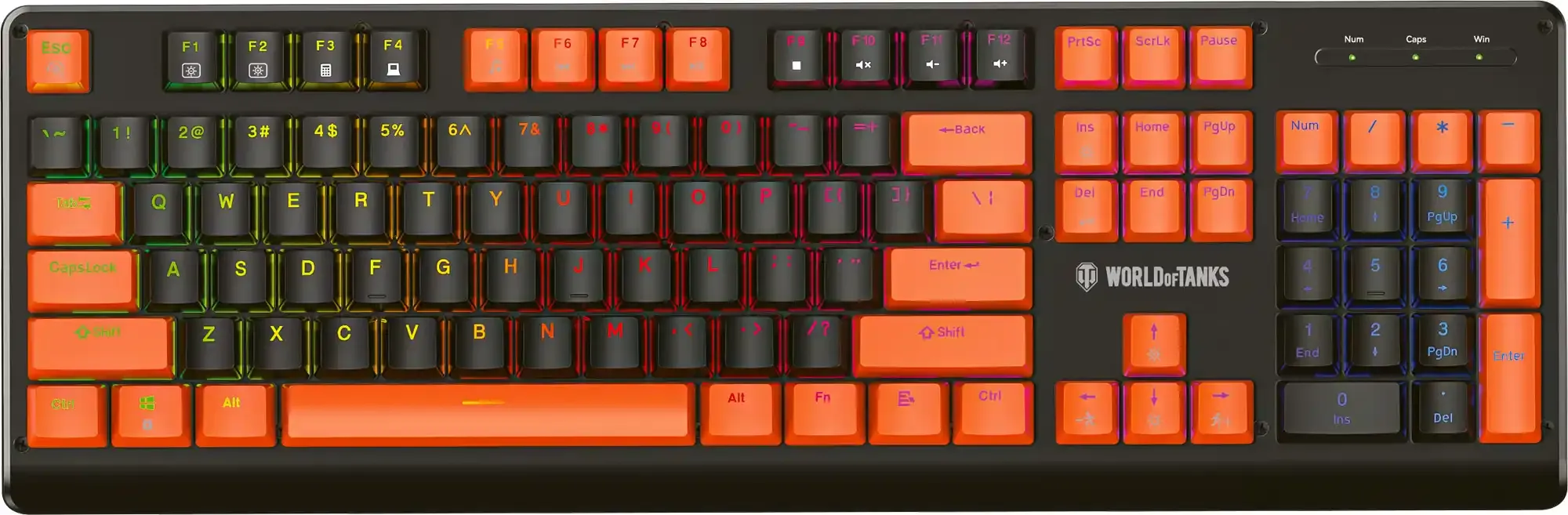 Tastatura YENKE YKB WT300US DESTROYER mehanička/outemu red switch