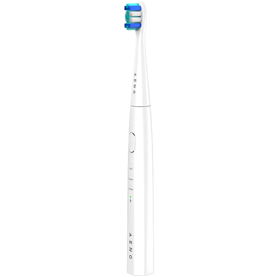 AENO Sonic Electric toothbrush, DB7: White, 3modes, 1 brush head + 2 stickers, 30000rpm, 100 days without charging, IPX7