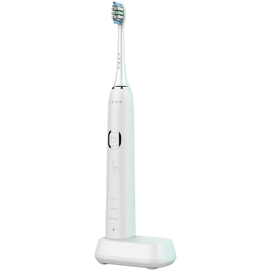 AENO Sonic Electric Toothbrush, DB3: White, 9 scenarios, with 3D touch, wireless charging, 46000rpm, 40 days without charging, IPX7