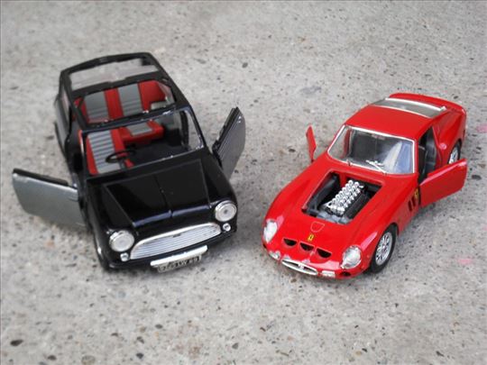 FeRRari GTO Mini CooPer S Burago MajoreTTe OldTimr