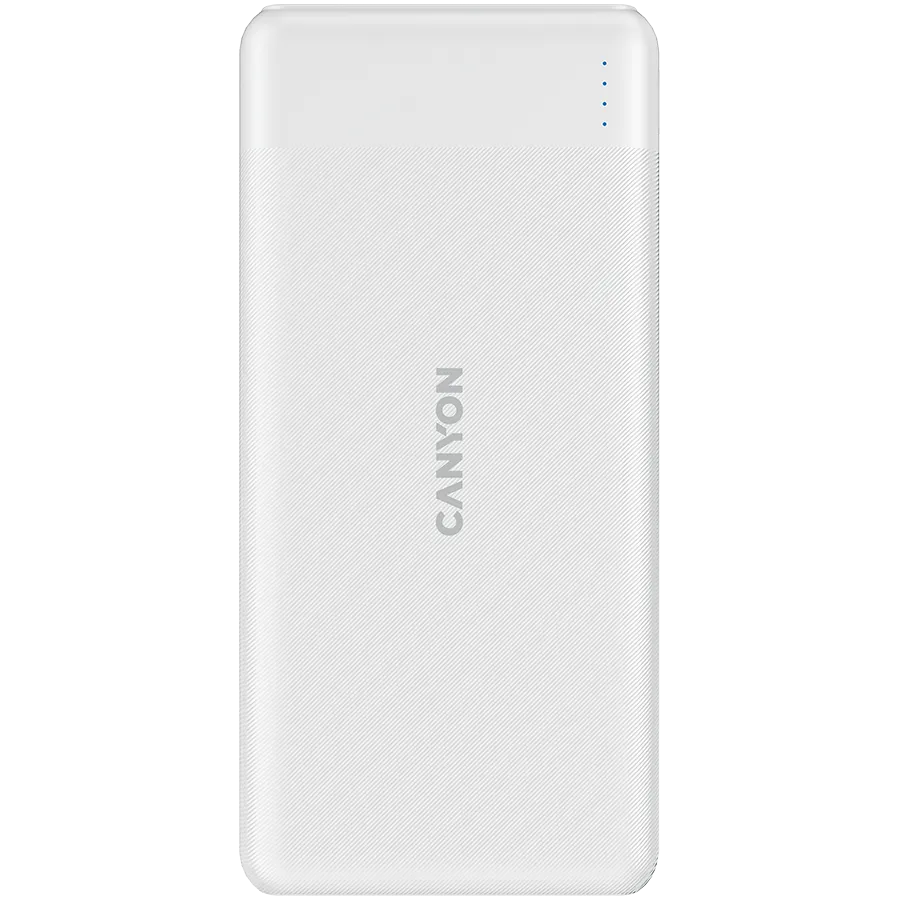 CANYON power bank PB-109 10000 mAh PD 18W QC 3.0 20W White