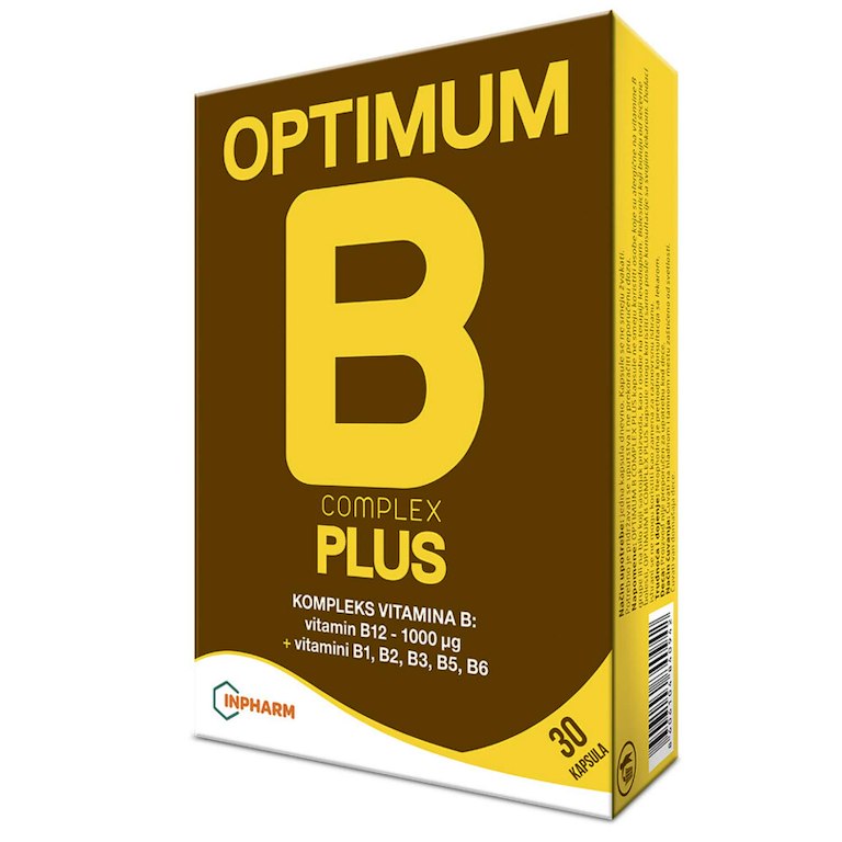 Inpharm diet kapsule optimu b comp plus 30/1 inpharm diet