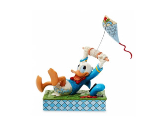 A Flying Duck (Donald Flying a Kite Figurine)