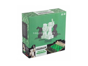 Minecraft - Overworld Heroes VS. Hostile Mobs Chess Set