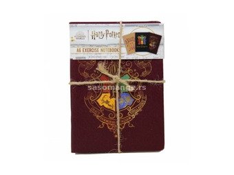 Harry Potter - A6 Notebooks 3PK - Colorful Crest