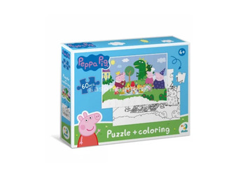 DODO PUZZLE 2U1 PEPPA PRASE, PIKNIK 60 KOM