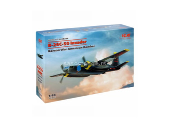 Model Kit Aircraft - B-26С-50 Invader Korean War American Bomber 1:48