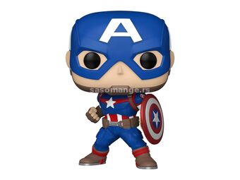 Bobble Figure Marvel - Marvel New Classics Pop! - Captain America #1419