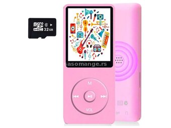 GEMBIRD MP3 Player Bluetooth 32GB pink