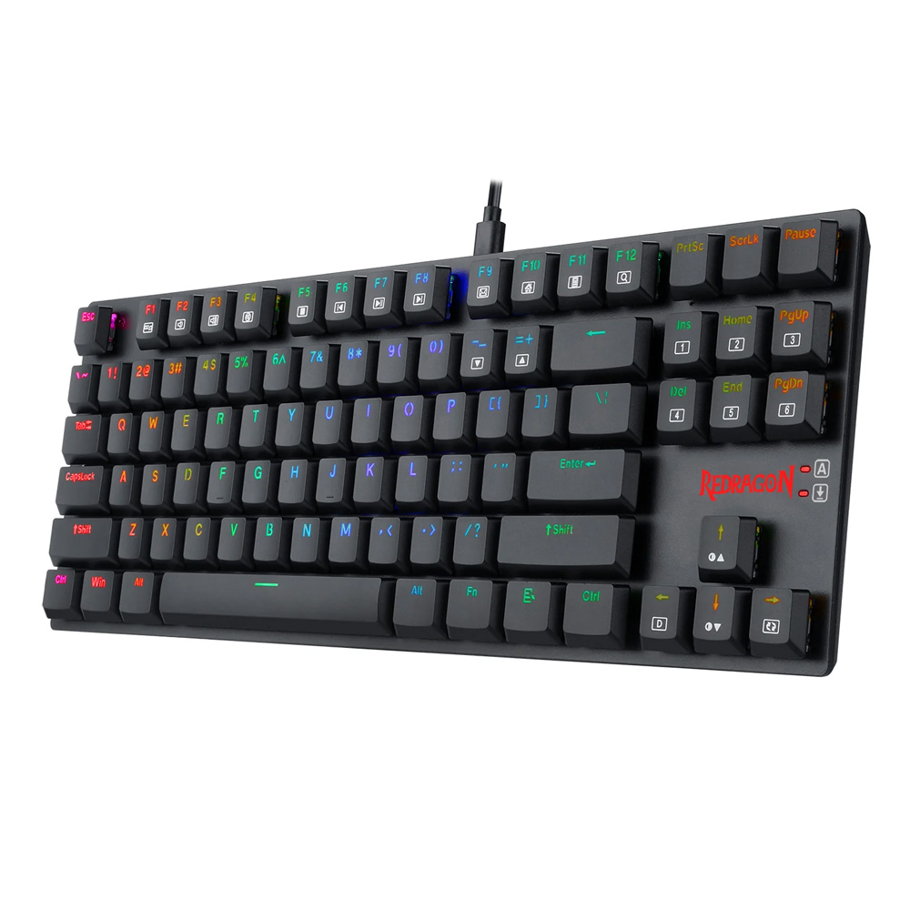 Aps TKL RGB Wired Mechanical Keyboard, blue