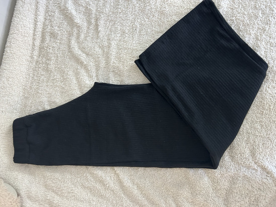 Trikotazne pantalone crna boja S/M