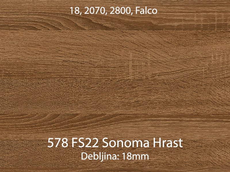 Onlinenamestaj 578 FS22 Sonoma Hrast