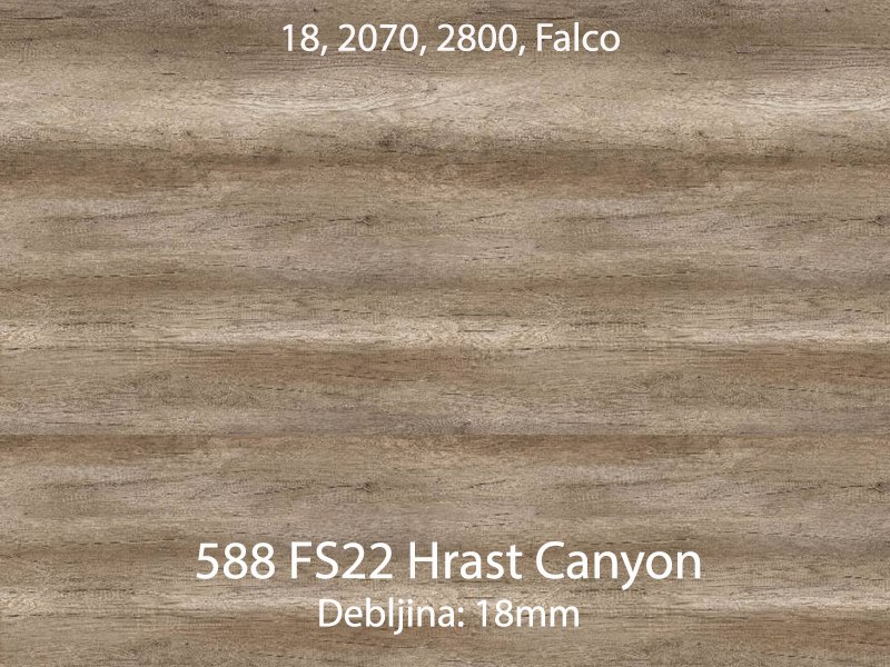 Onlinenamestaj 588 FS22 Hrast Canyon