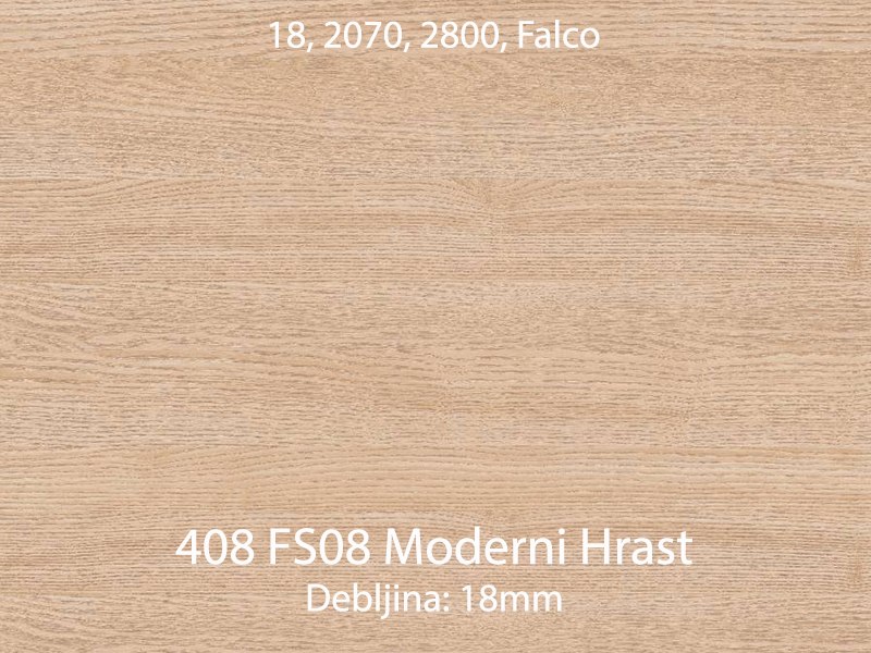 Onlinenamestaj 408 FS08 Moderni Hrast