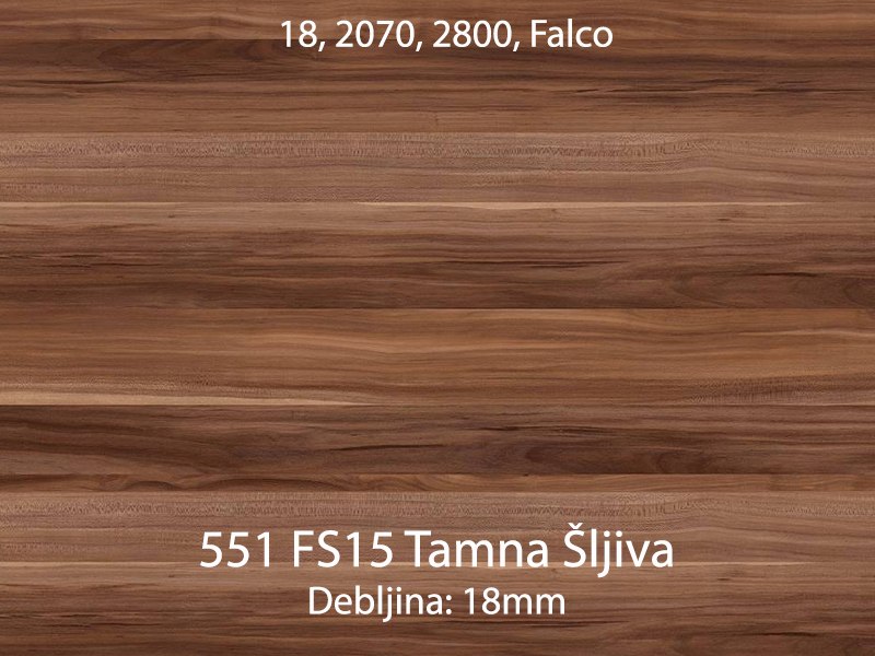 Onlinenamestaj 551 FS15 Tamna Šljiva