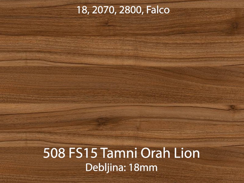 Onlinenamestaj 508 FS15 Tamni Orah Lion