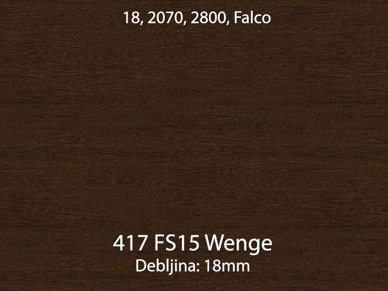 Onlinenamestaj 417 FS15 Wenge