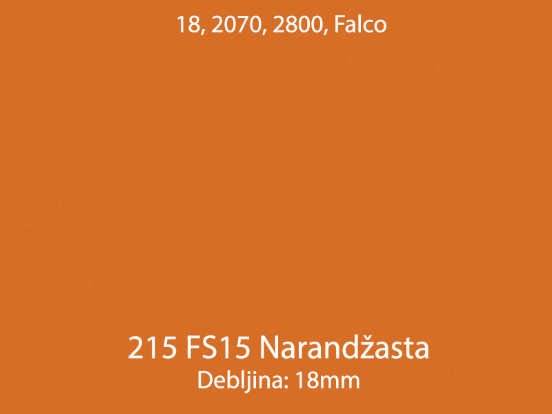 Onlinenamestaj 215 FS15 Narandžasta