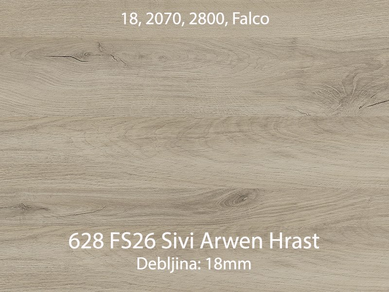 Onlinenamestaj 628 FS26 Sivi Arwen Hrast