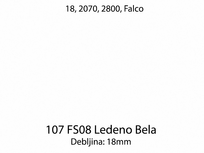 Onlinenamestaj 107 FS08 Ledeno Bela