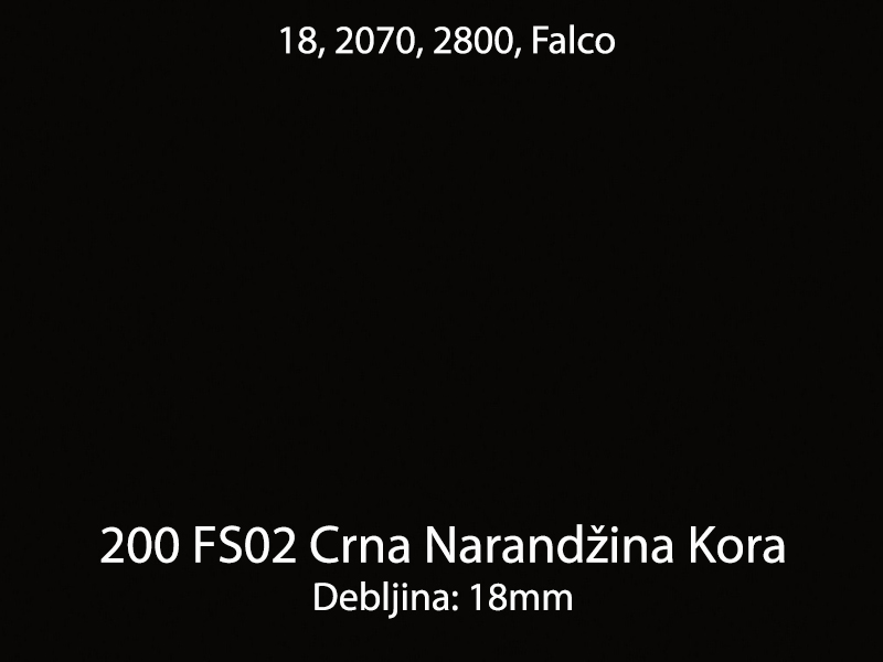 Onlinenamestaj 200 FS02 Crna Narandžina Kora