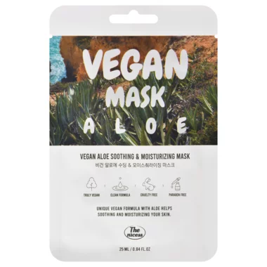 THE NICESS Sheet maska za lice THE NICESS Vegan aloja