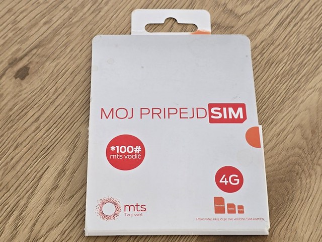 Sim prepaid mts broj 0645507593