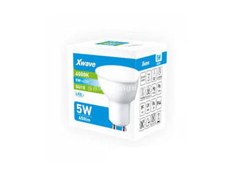 Xwave GU10 5W SL-B-GU5-4K LED Sijalica 4000K.220V,450Lm,Bela