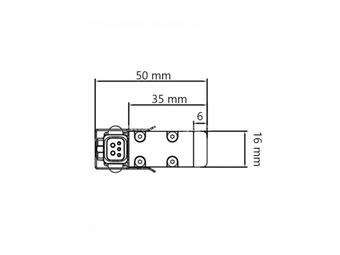 LED SVETILJKA TF-16-0106 7W RGB+4000K 24V IP65 0.5M