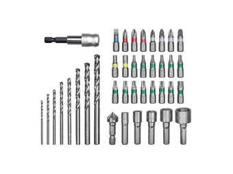 Einhell 39-todelni set burgija adaptera i bitova Hex burgije za metal L-Box 49108911