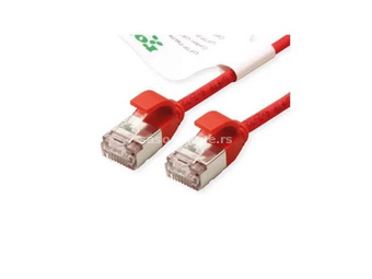 Secomp Roline GREEN U/FTP Data Center PatchCord 6A Slim LSOH crveni 0.5m