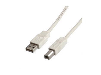 Secomp USB2.0 A-B M/M beige 4.5m printer