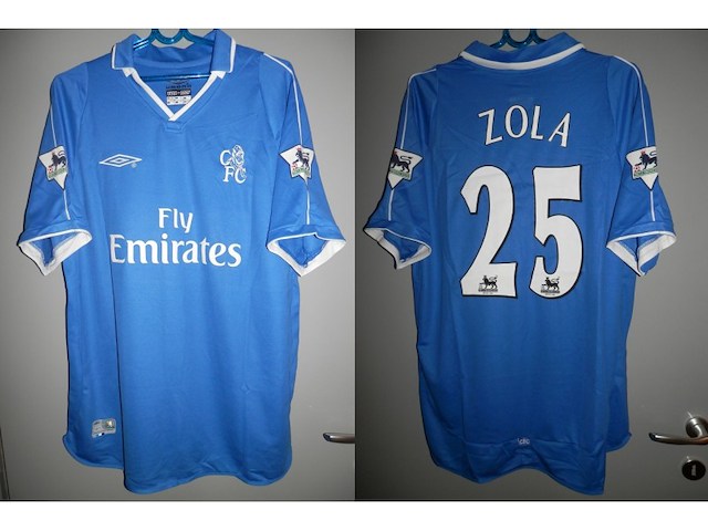 Chelsea dres 2001-03 Gianfranco Zola 25