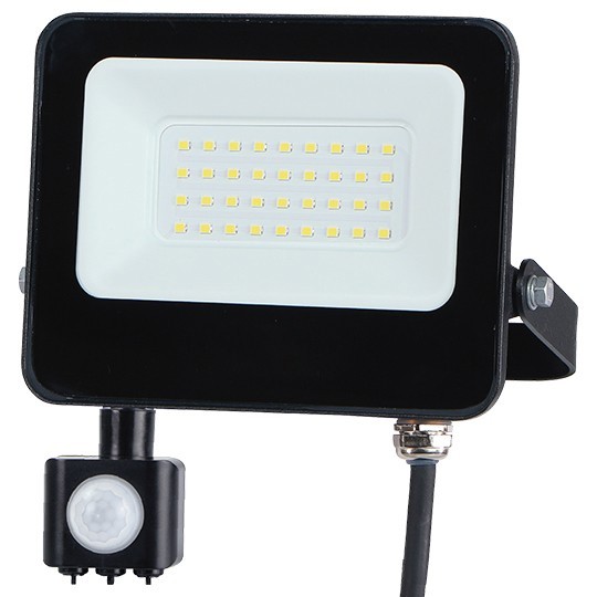 REFLEKTOR LED 30W/6500K M490030-RLS-C5 CRNI SA SENZOROM MITEA 489030