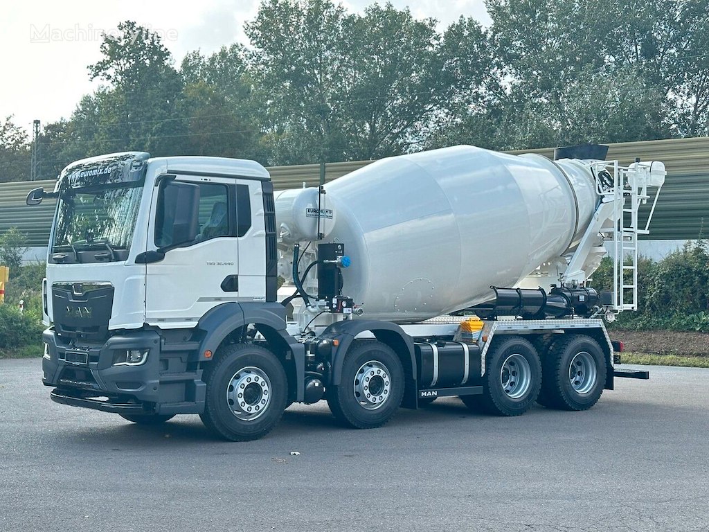 Novi MAN TGS 32.440 8x4 / Euromix MTP EM 9 L kamion s mešalicom za beton