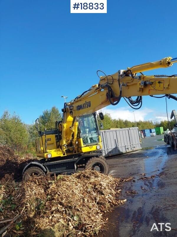 Komatsu PW160 bager točkaš