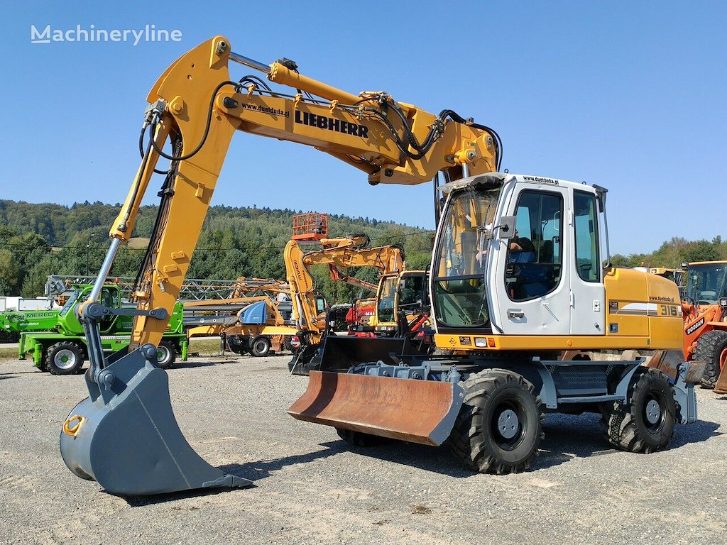 Liebherr A316 bager točkaš