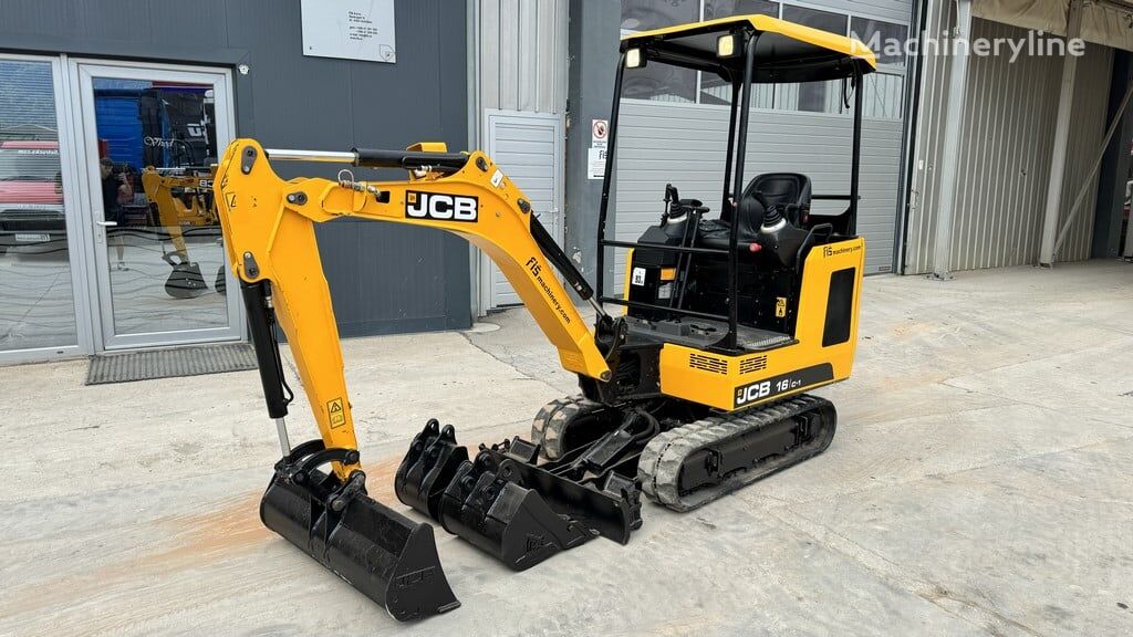 JCB 16C-1 - 3X BUCKETS - 2019 YEAR - 1020 HOURS mini bager