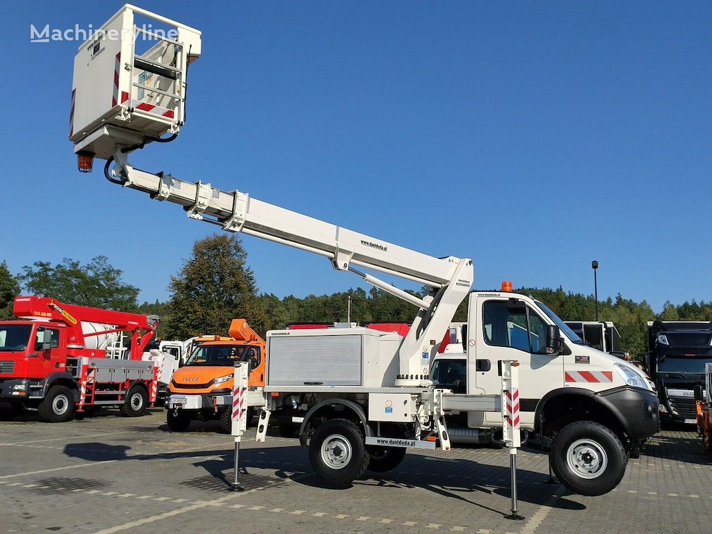 IVECO Daily 55S18W 4x4 Zwyżka 22 metry Ruthmann TB 220 auto dizalica s korpom